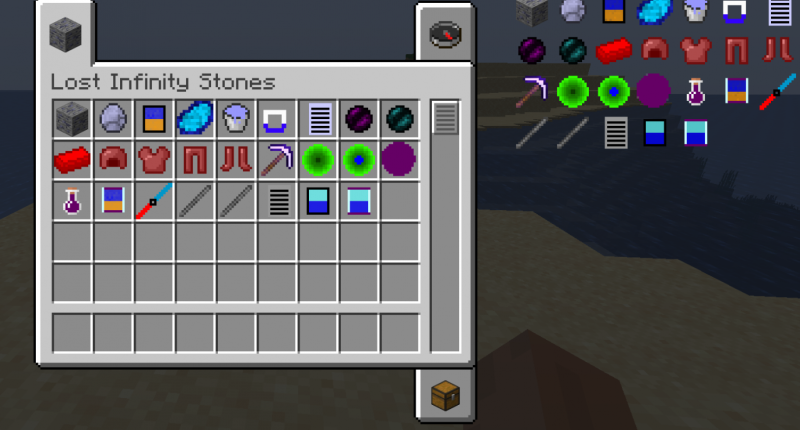 Lost Infinity Stones Remake | MCreator